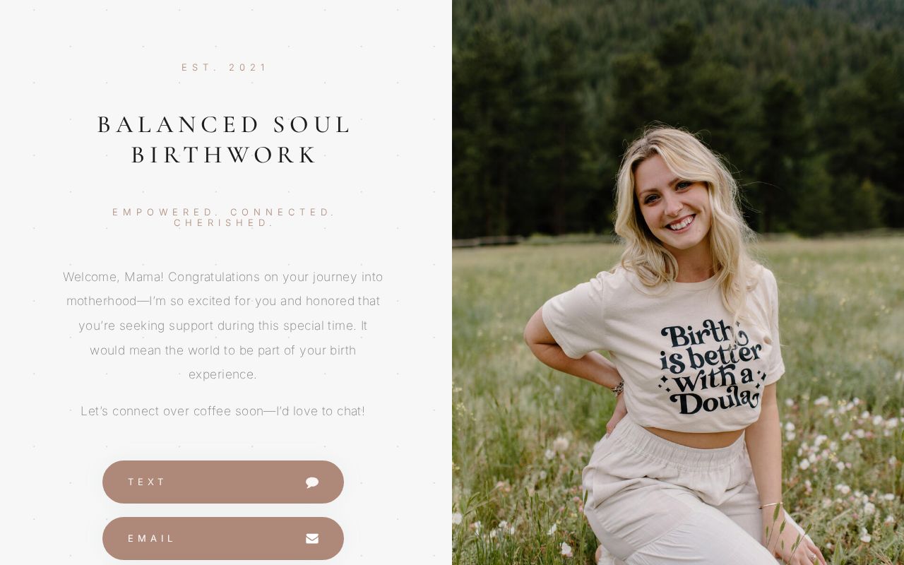 balanced soul birthwork